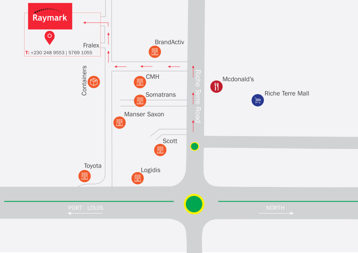Contact Raymark, the Mauritian outdoor furniture specialist